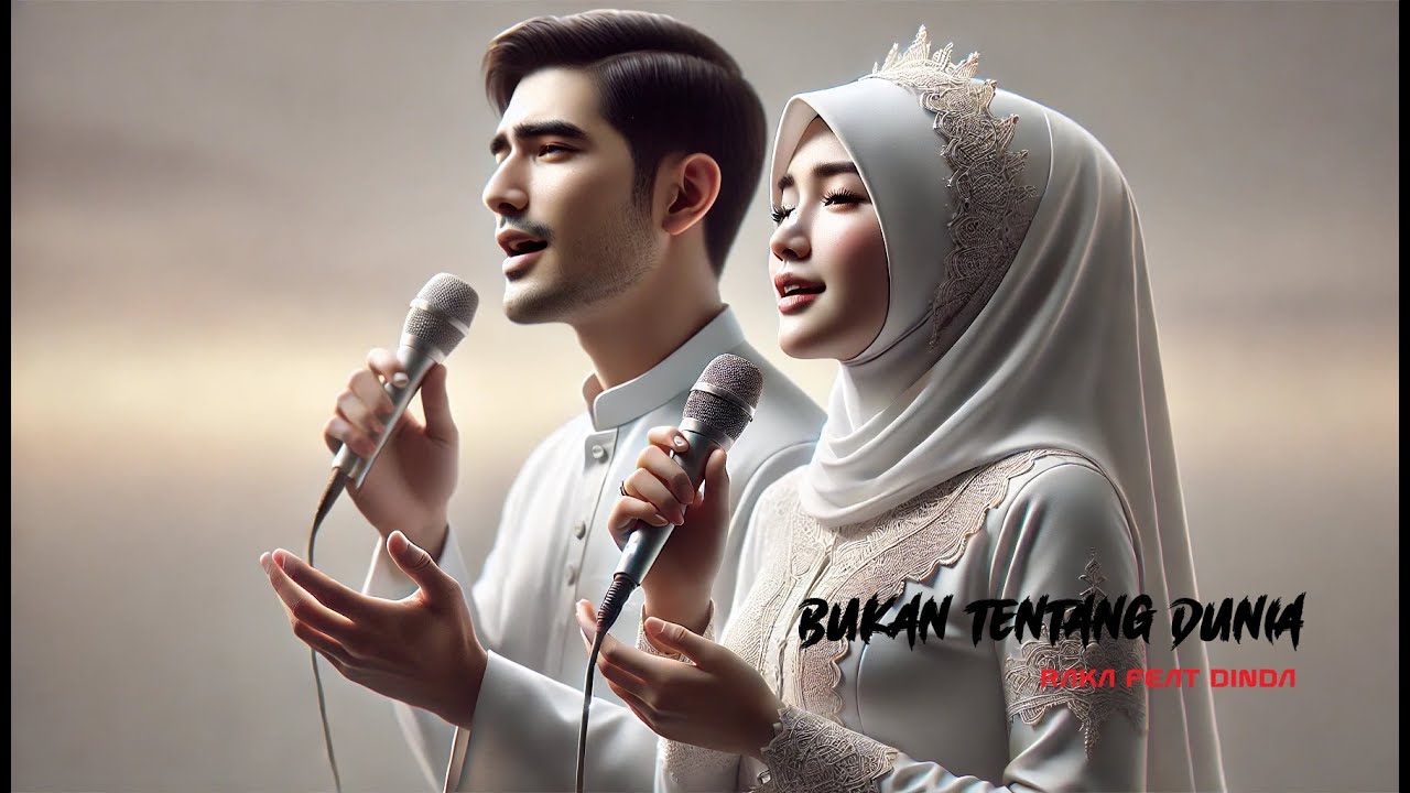 Bukan Tentang Dunia - Raka feat Dinda ( Official Lyric Video) - YouTube