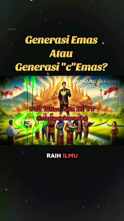Generasi Emas Atau Generasi Cemas? - YouTube