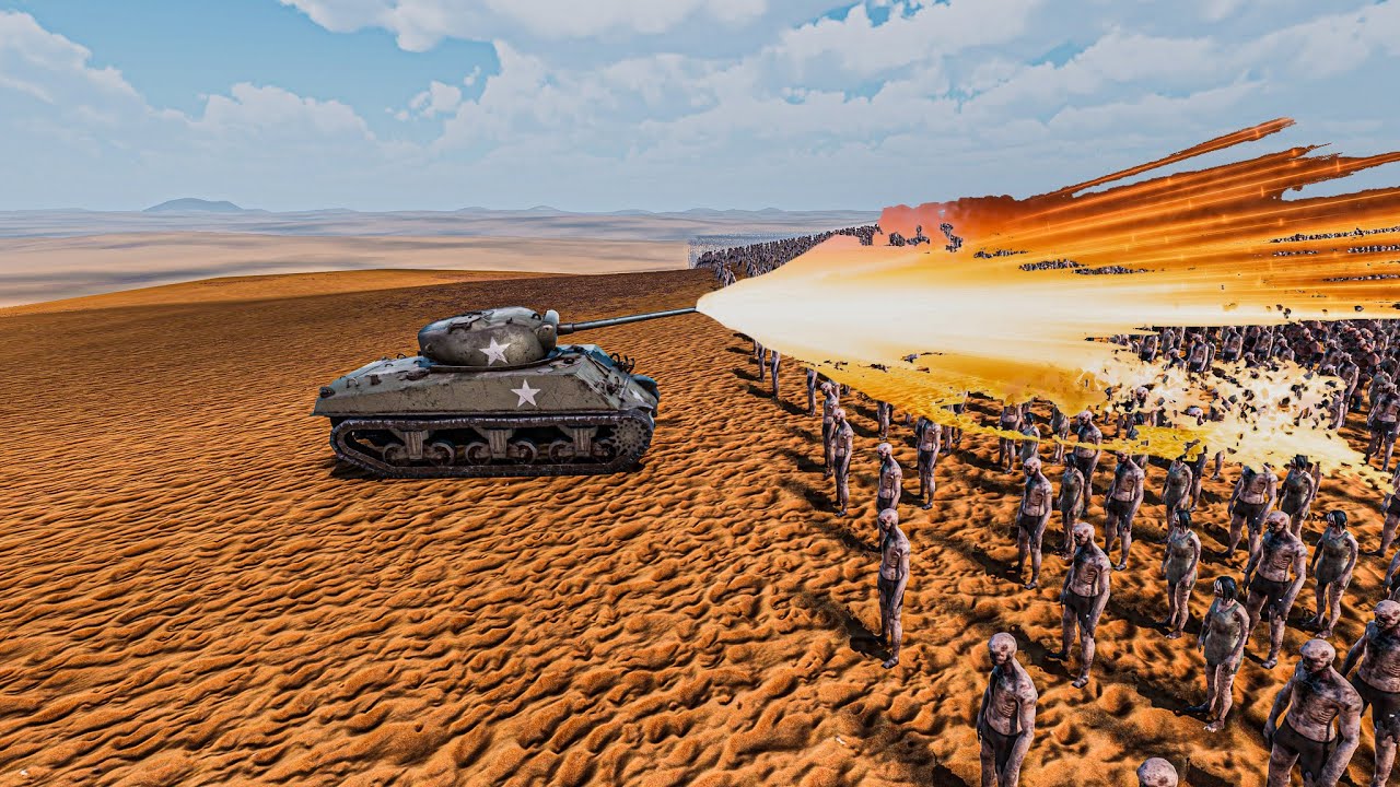 10 GODLY SHERMAN SURROUNDED BY EVIL ARMY - Ultimate Epic Battle ...