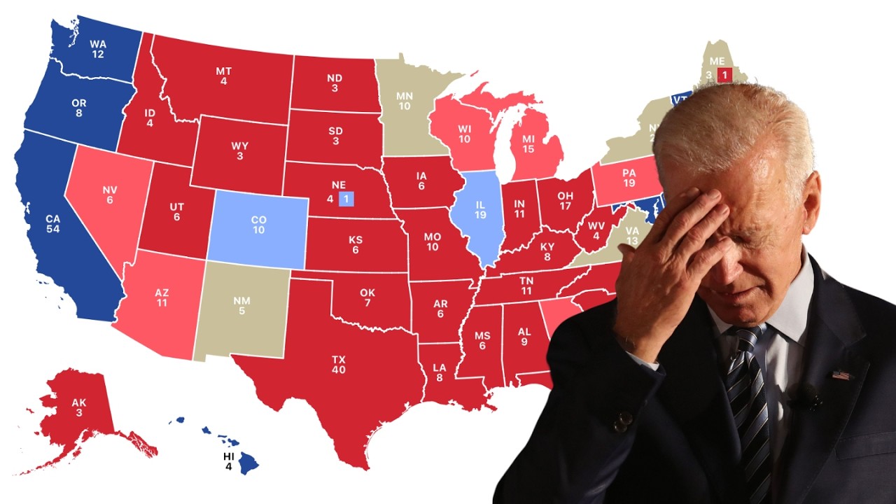 Joe Biden Vs Donald Trump - Alternate 2024 Election Night Prediction ...