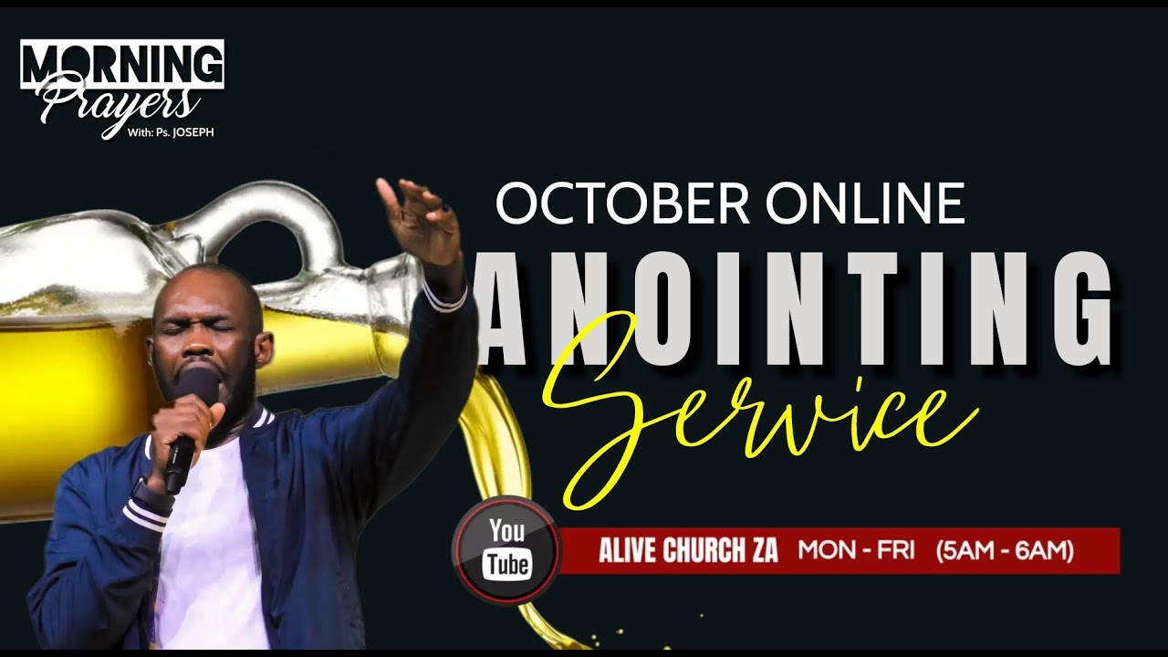 OCTOBER ONLINE ANOINTING SERVICE | PASTOR JOSEPH - YouTube