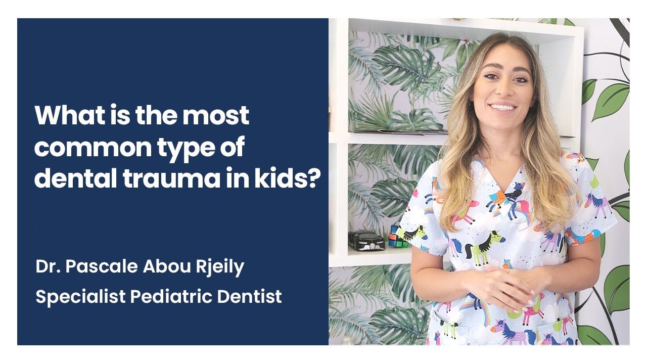 Most common Type of Dental Trauma In Kids - YouTube
