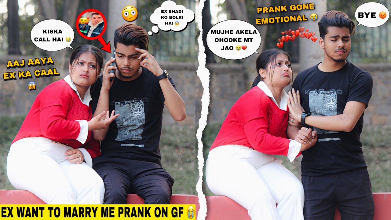 EX WANT TO MARRY ME PRANK ON GF ( GONE SERIOUS 💔 ) | Mr Ziyan - YouTube