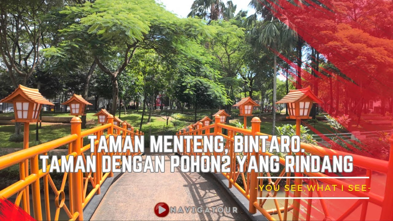 TAMAN MENTENG BINTARO ️TAMAN DENGAN POHON YANG RINDANG, SUASANANYA ...