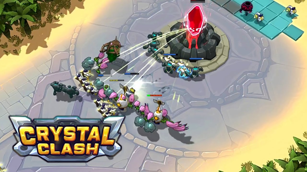 НЕОБЫЧНАЯ МОБА СТРАТЕГИЯ - Crystal Clash - Второй взгляд - YouTube