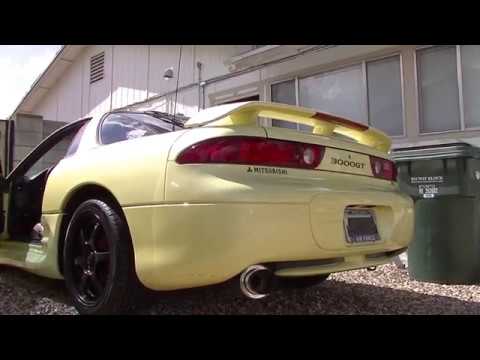 3000gt Single shot exhaust - YouTube