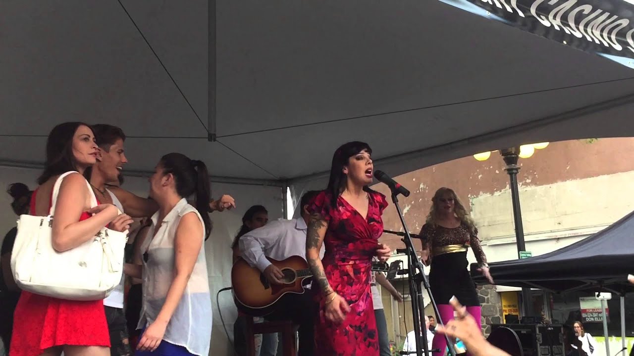 Bif Naked performs Spaceman New West pride 2015 - YouTube
