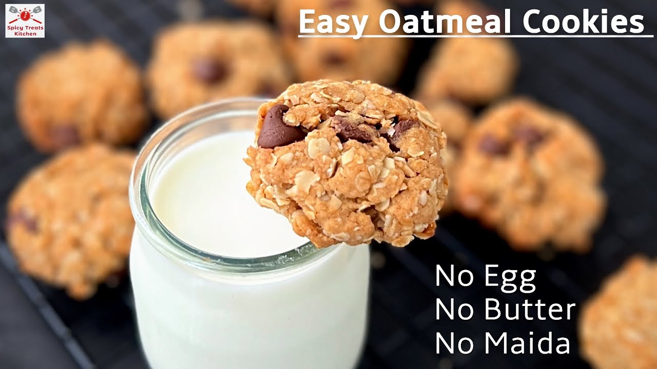 Desire the Best: Easy Whole Wheat Oatmeal Cookies Recipe - YouTube