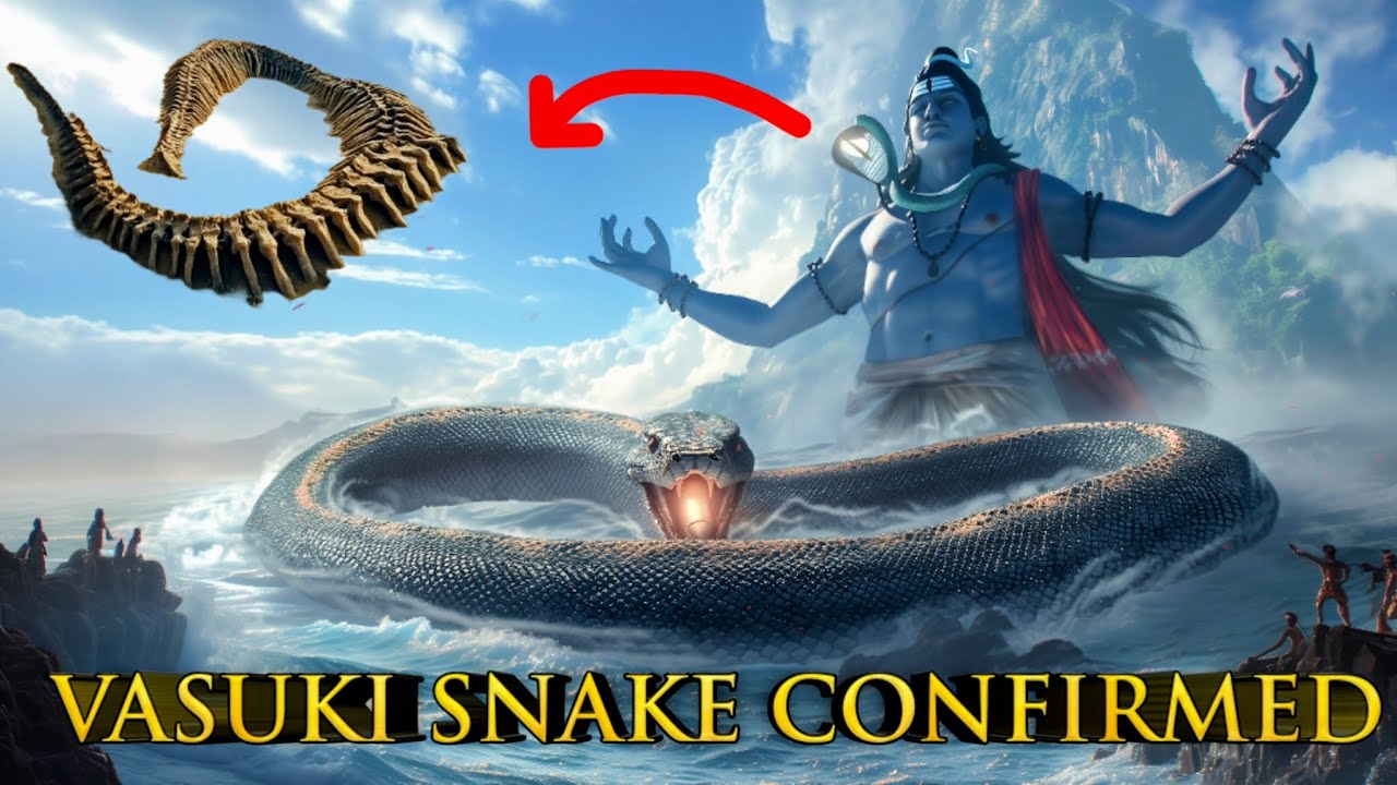 Fossils of Legendary Vasuki SNAKE of Lord Shiva Found in Gujarat - YouTube
