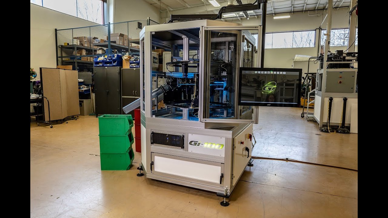 Gi -100 High Speed Inspection System for Pistol Cases - YouTube