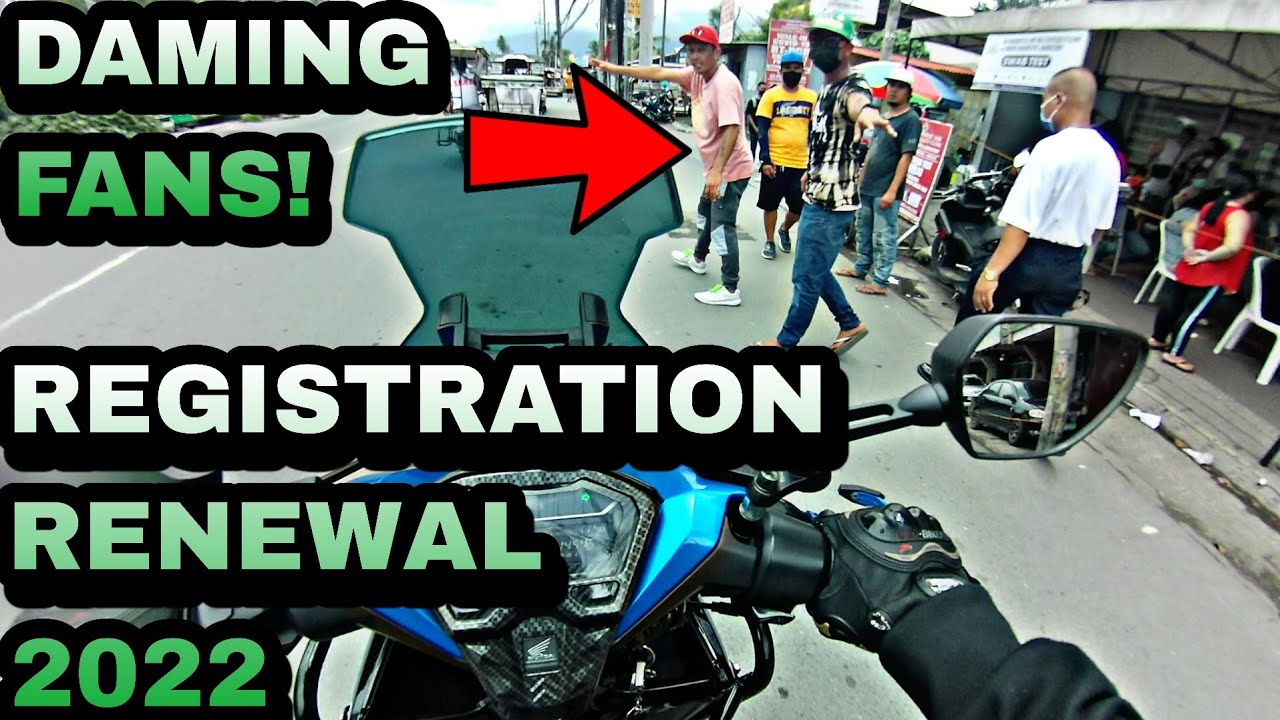 LTO MOTORCYCLE RENEWAL REGISTRATION 2022 | STEP by STEP | PART 2 - YouTube