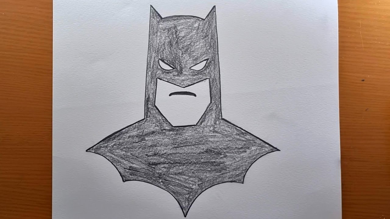 Dessins Faciles De Batman Au Crayon