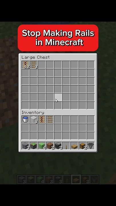 BUILD This Rail Duper/Rail Farm in Minecraft 1.21 😀 #shorts #minecraft ...