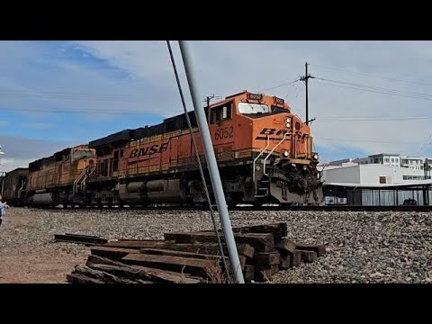 BNSF 6052 with Dirty 2nd Out H2 Leads Coal Train SB! - YouTube