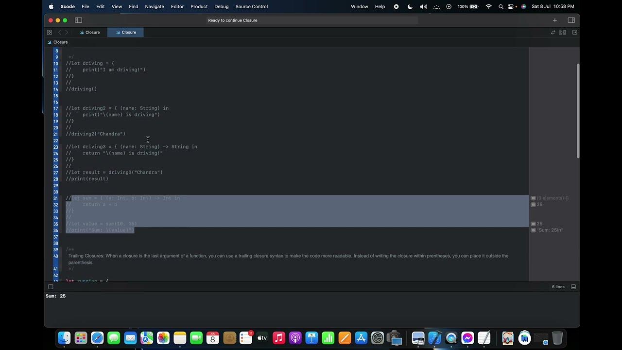3) Closure in Swift Programming (Part 1) - YouTube