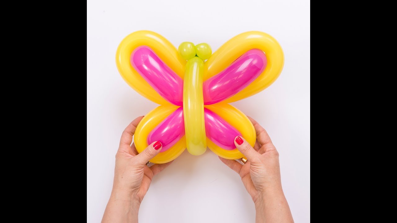 Creating a Beautiful Balloon Butterfly: Step-by-Step Tutorial - YouTube