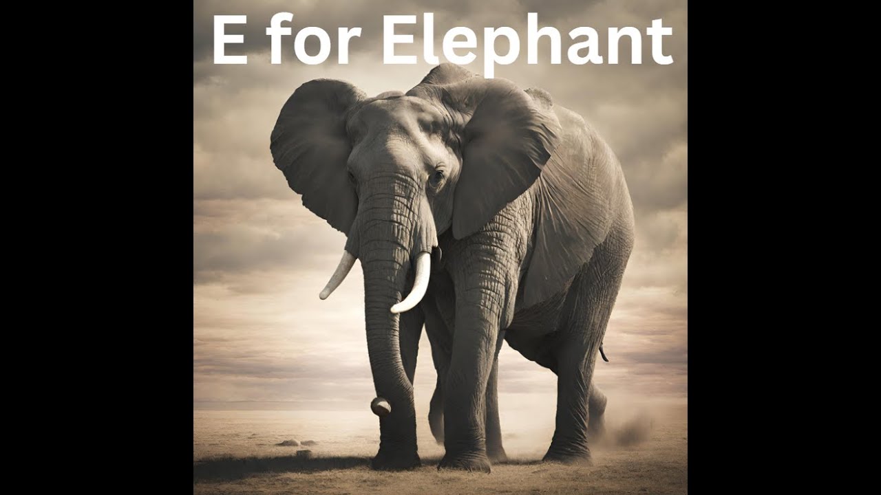 E for Elephant and E for ... - YouTube