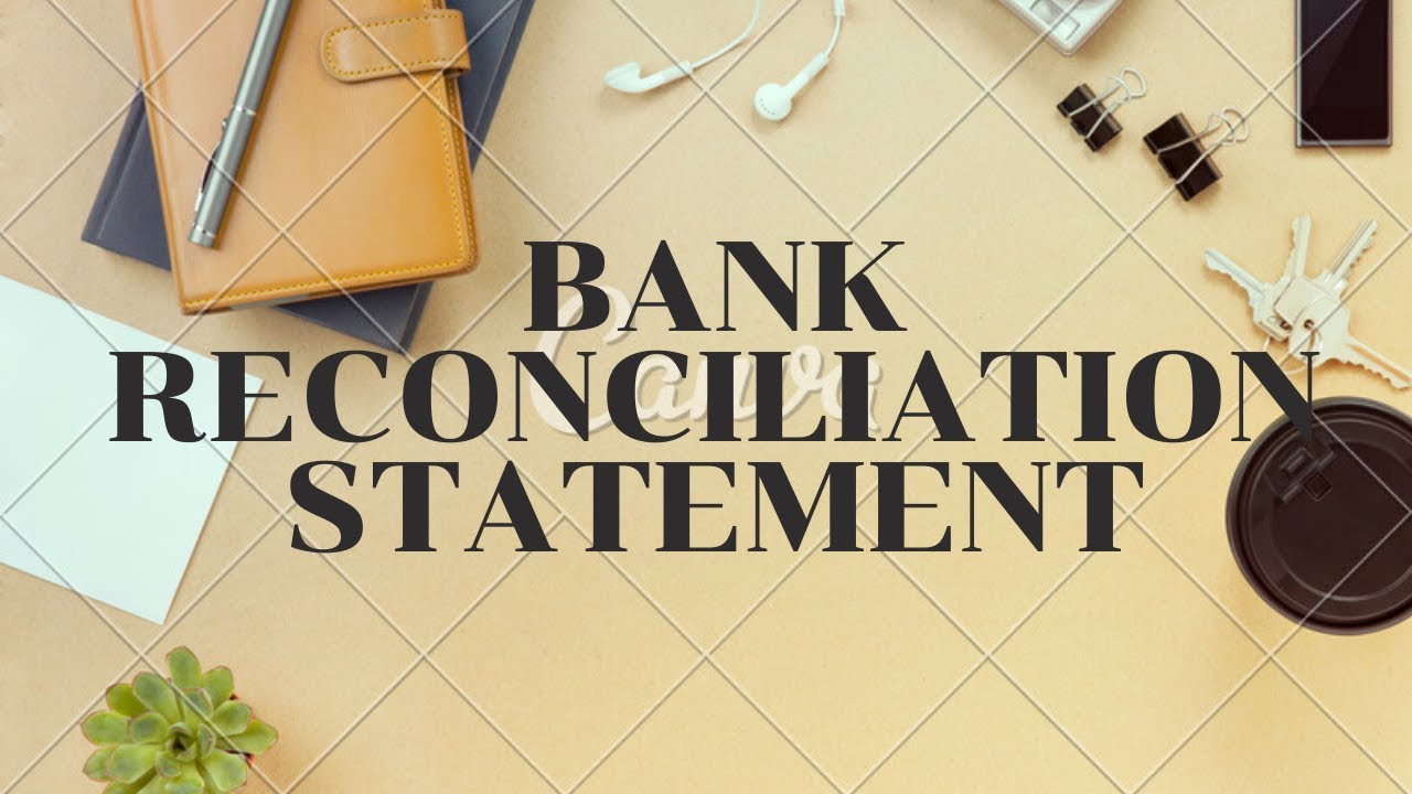 Basic Bank Reconciliation - Example from Frank Wood - YouTube