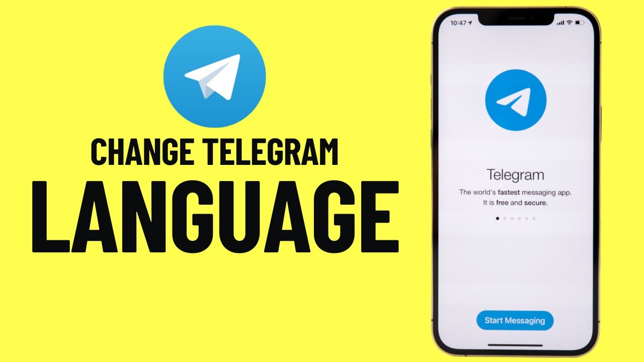 How to Change Language on Telegram { UPDATED } - YouTube