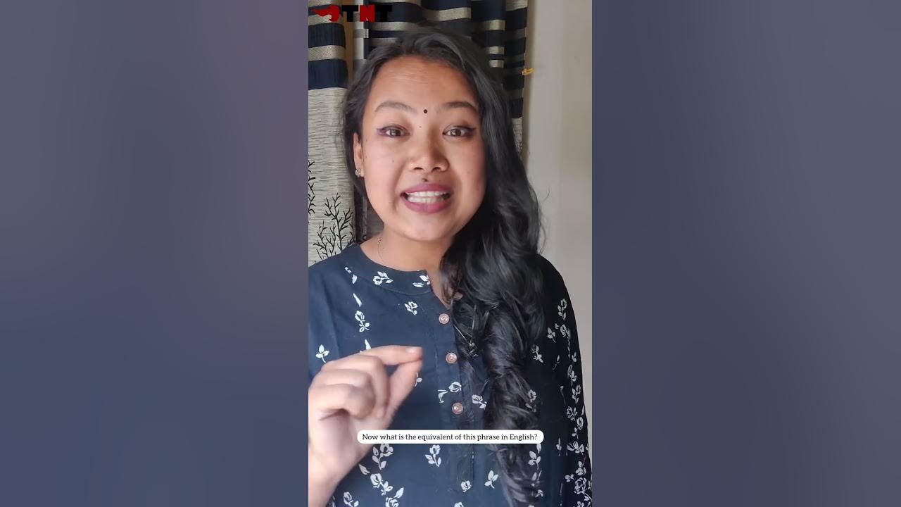 How to say "Chor ki daadhi me tinka" in English: learn with #theneighbourhoodteacher - YouTube