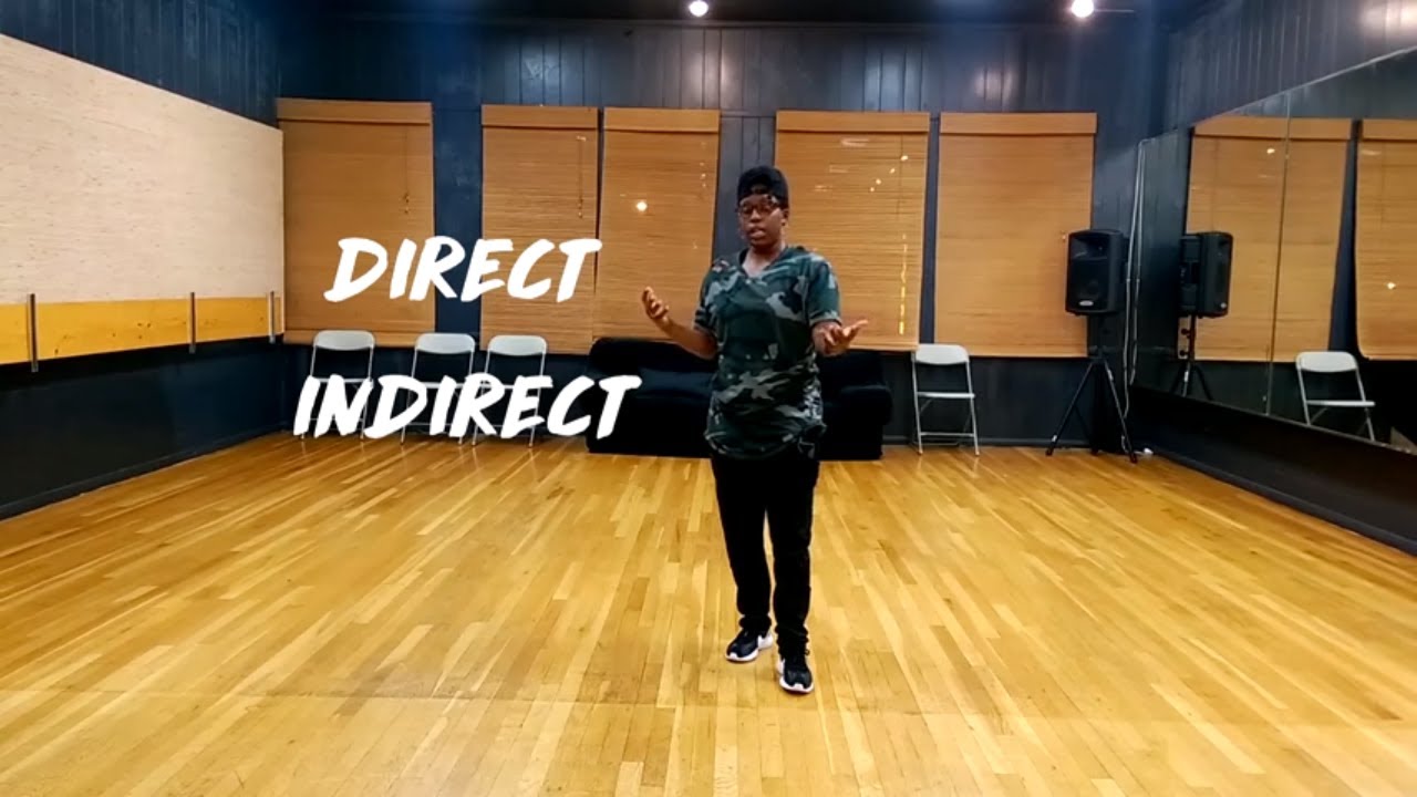 Direct and Indirect Movement | hip hop freestyle dance tutorial with ...