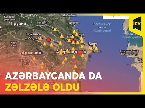 Şəmkirdə və İsmayıllıda zəlzələ oldu, İrandakı zəlzələ isə Naxçıvanda hiss edildi