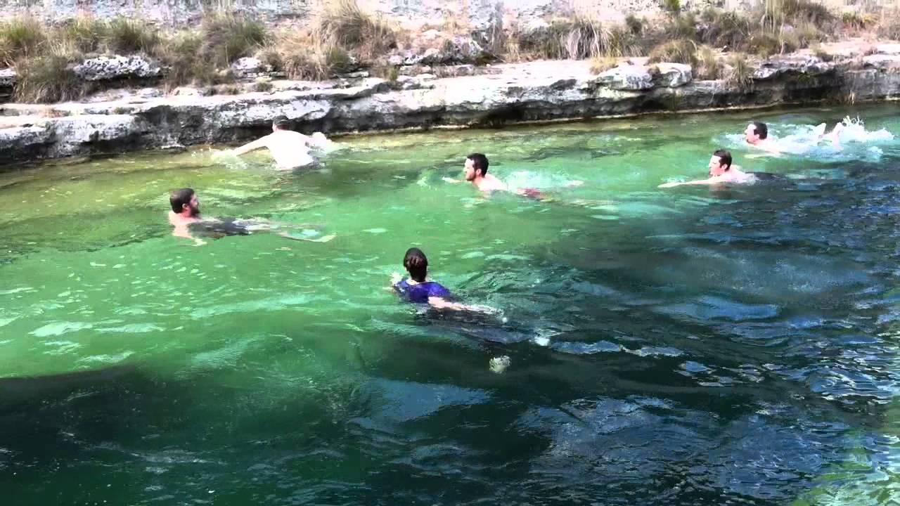 The Blue Hole magic at Laity Lodge - YouTube