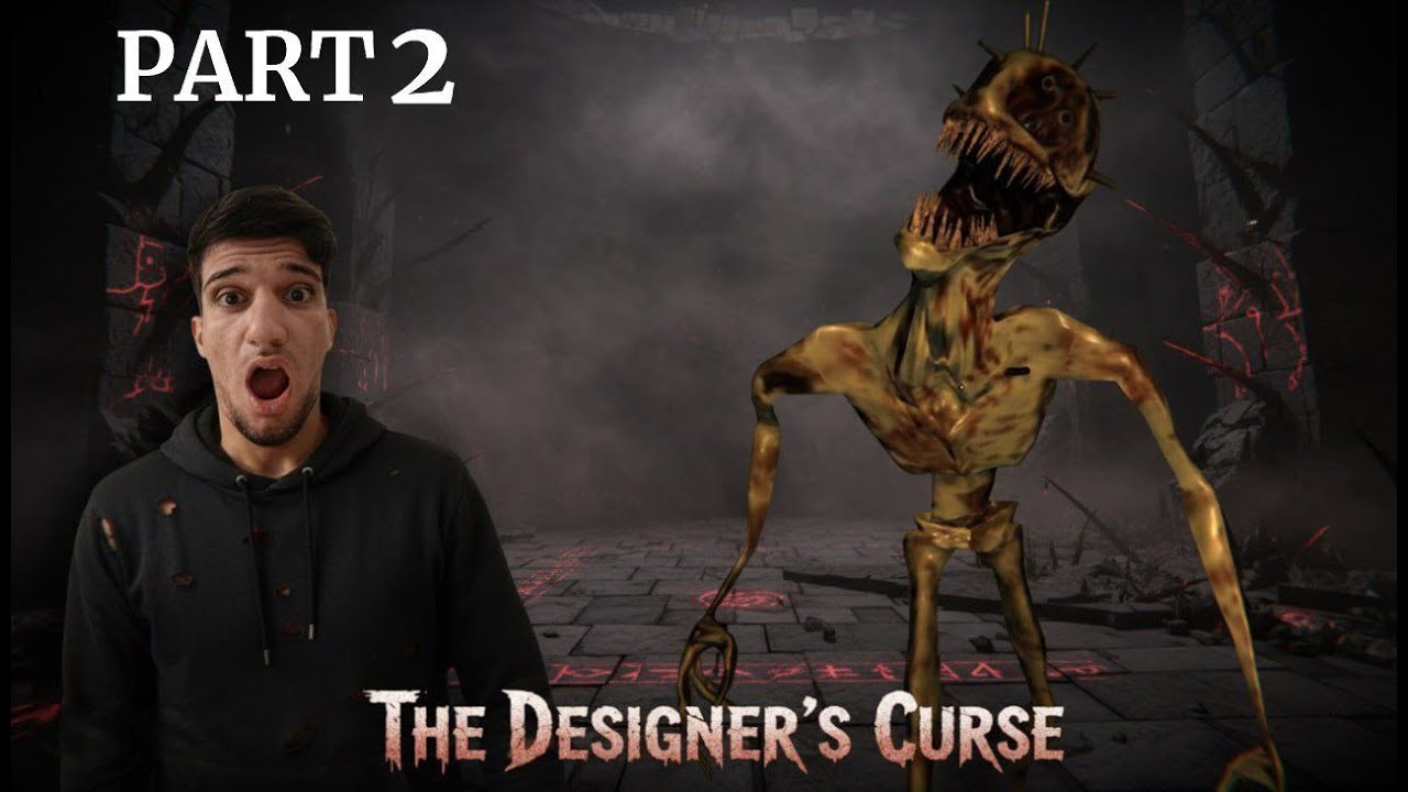 گیم پلی The Designers Curse Part 2 ( بازی ترسناک ) 😱 !! - YouTube