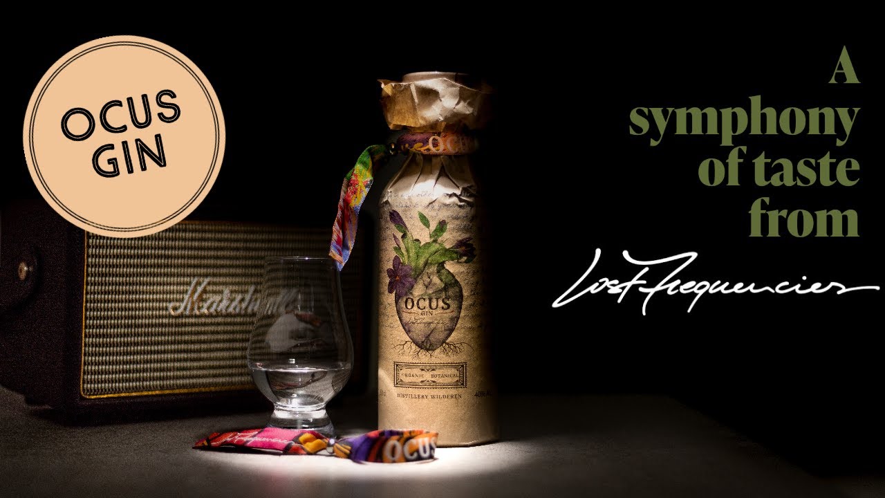 Ocus Gin - the creativity of Lost Frequencies in a bottle - YouTube