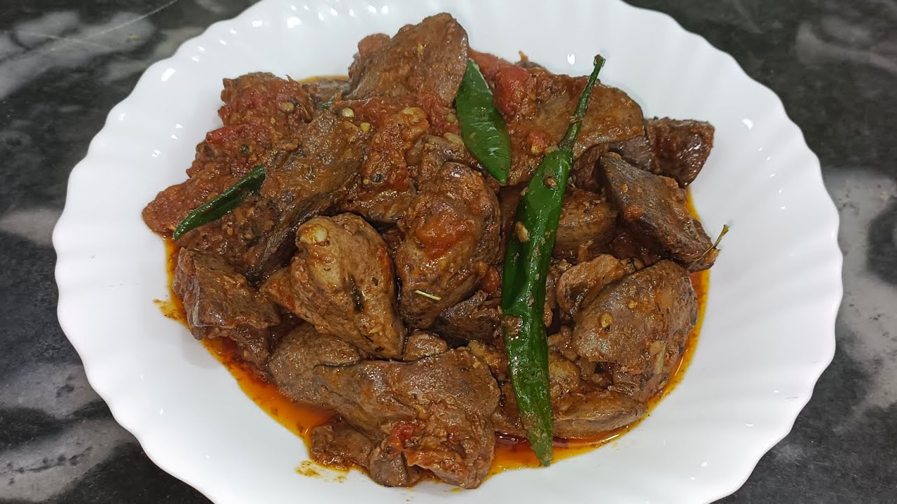 chicken kaleji karahi kali mirch ke sath ll very quick and easy - YouTube
