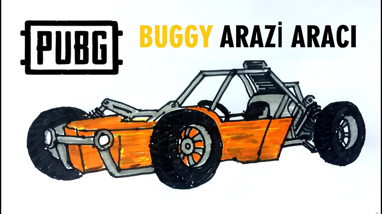 Easy Drawing Pubg Buggy I Kolay Pubg Buggy Arazi Aracı Çizimi - YouTube