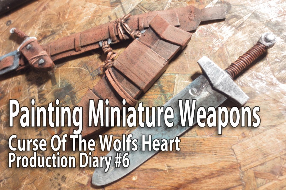 Stop Motion Animation - Making Mini-Weapons (Part 2) - YouTube