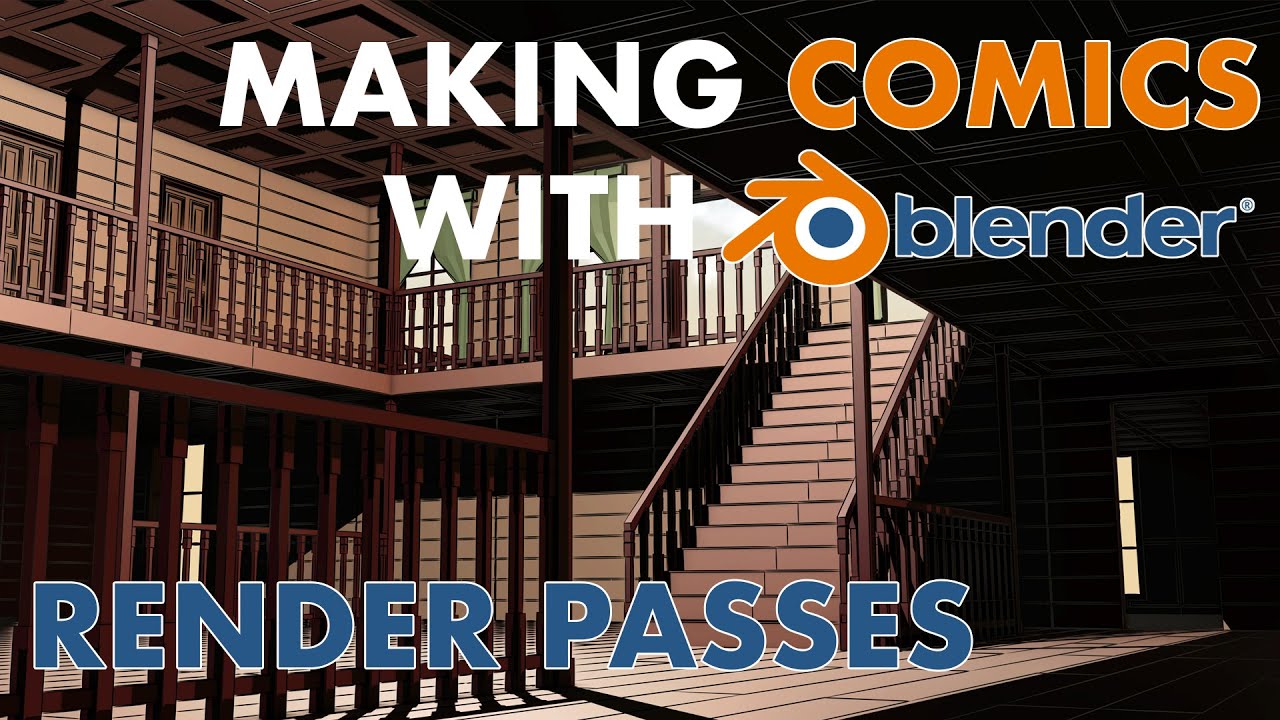 Making Comics with Blender Render Passes - YouTube