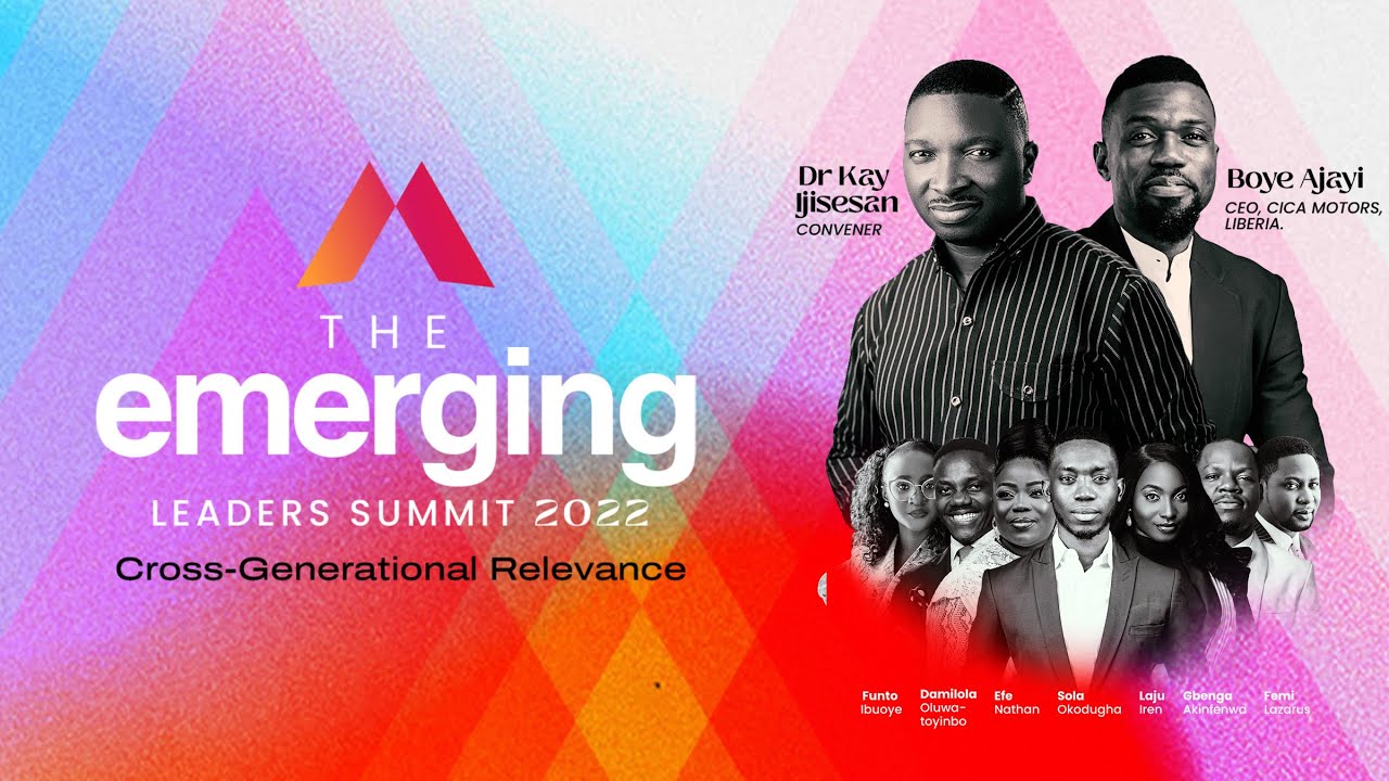 The Emerging Leaders Summit 2022 | Cross Generational Relevance - YouTube