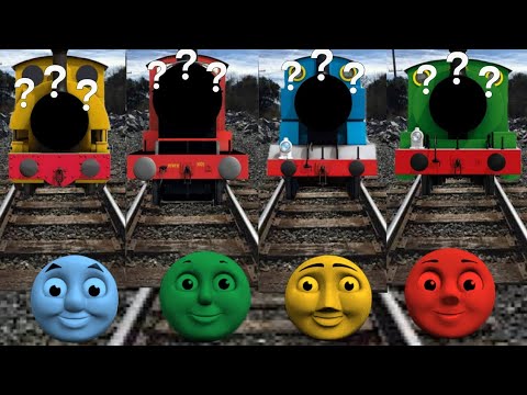 Ayo Tebak Gambar dan warna Kereta Thomas trains, Thomas exe, train ...