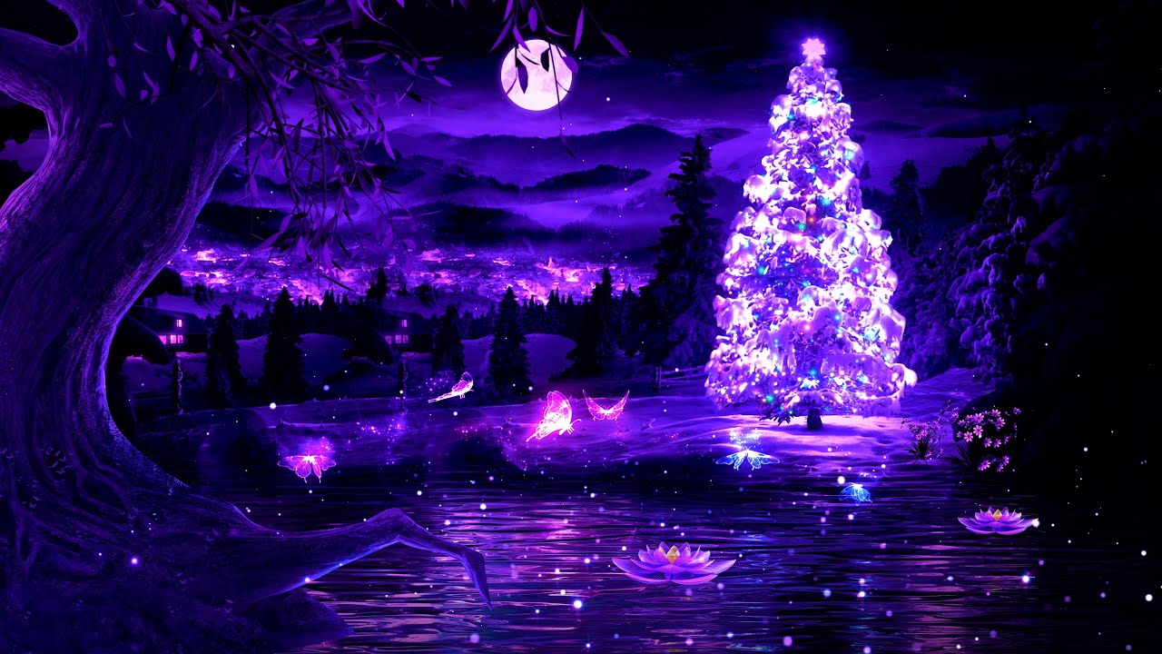 Peaceful Night 💜 Calming Deep Sleep Music 🎵 Fall Asleep Fast & Easy ...