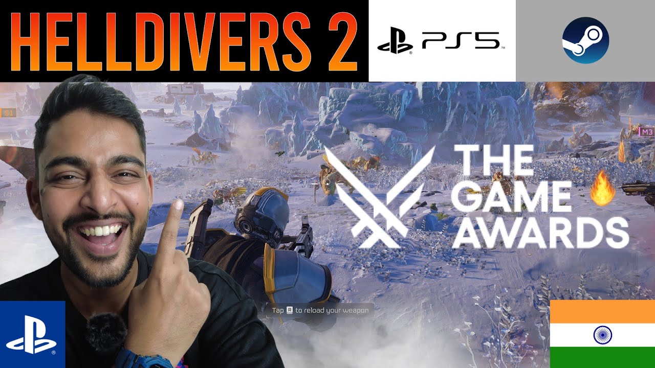 HELLDIVERS 2:THE GAME THAT DOMINATED GAME AWARDS 👽 PC AND PS5 😯INDIA🇮🇳 ...