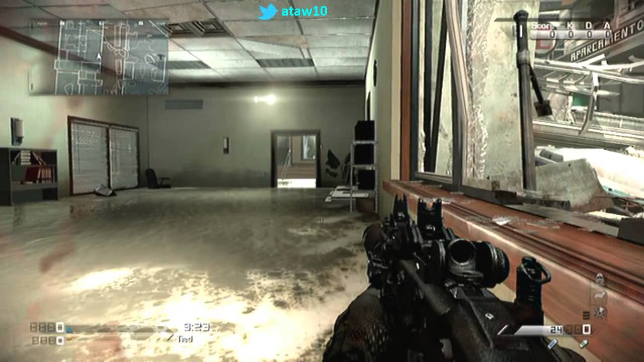 COD GHOST TRICK UNDERWATER ON THE MAP FLOODED - YouTube