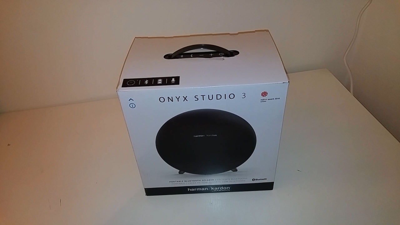 Unboxing af Harman Kardon Onyx Studio 3, dansk - YouTube