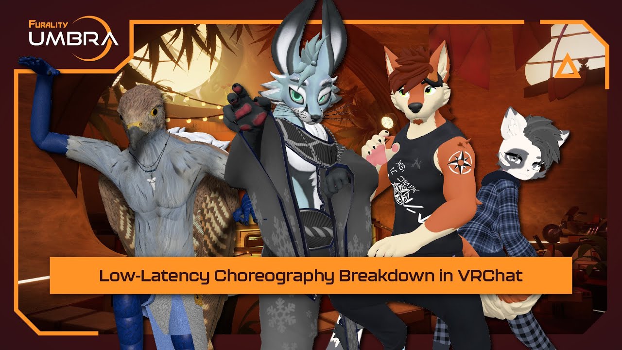 Furality Umbra - Low-Latency Choreography Breakdown in VRChat - YouTube