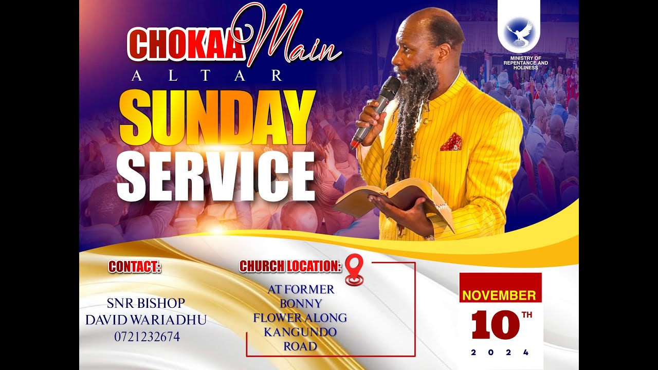 CHOKAA MAIN ALTAR SUNDAY SERVICE - YouTube