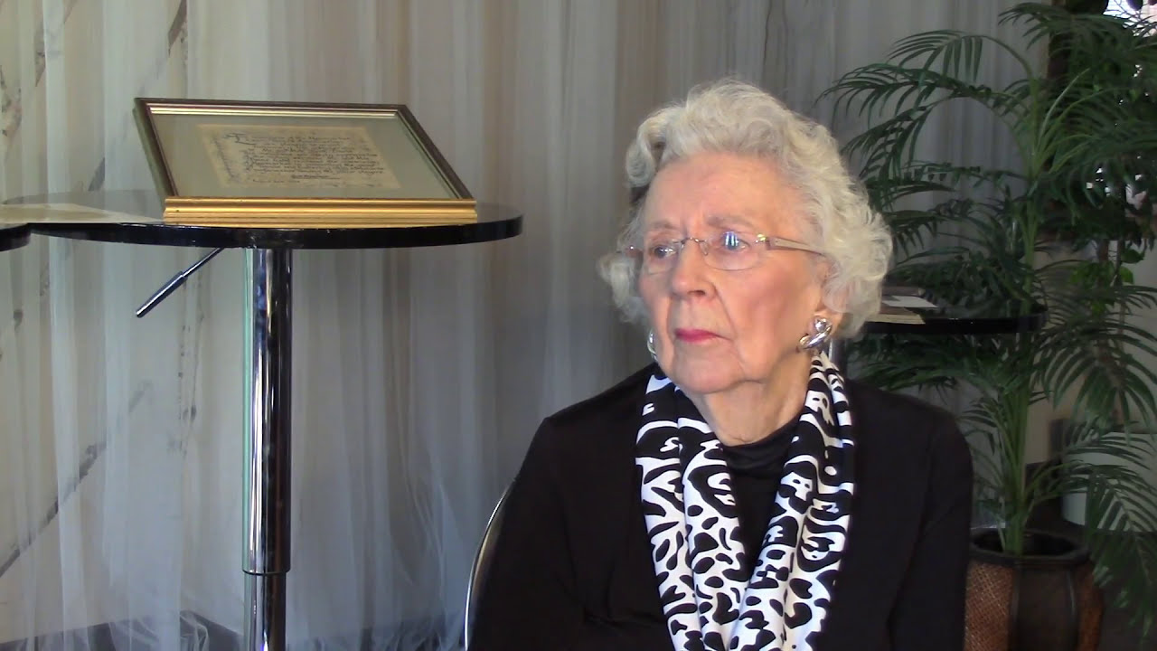 A Margaret Davis Oral History Interview From 2017 - YouTube