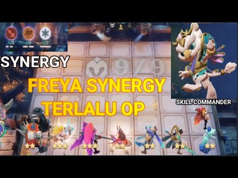 FULL ATTACK SPEED FREYA SKILL COMMANDER AUSTUS - Combo Magic Chess 2024 ...