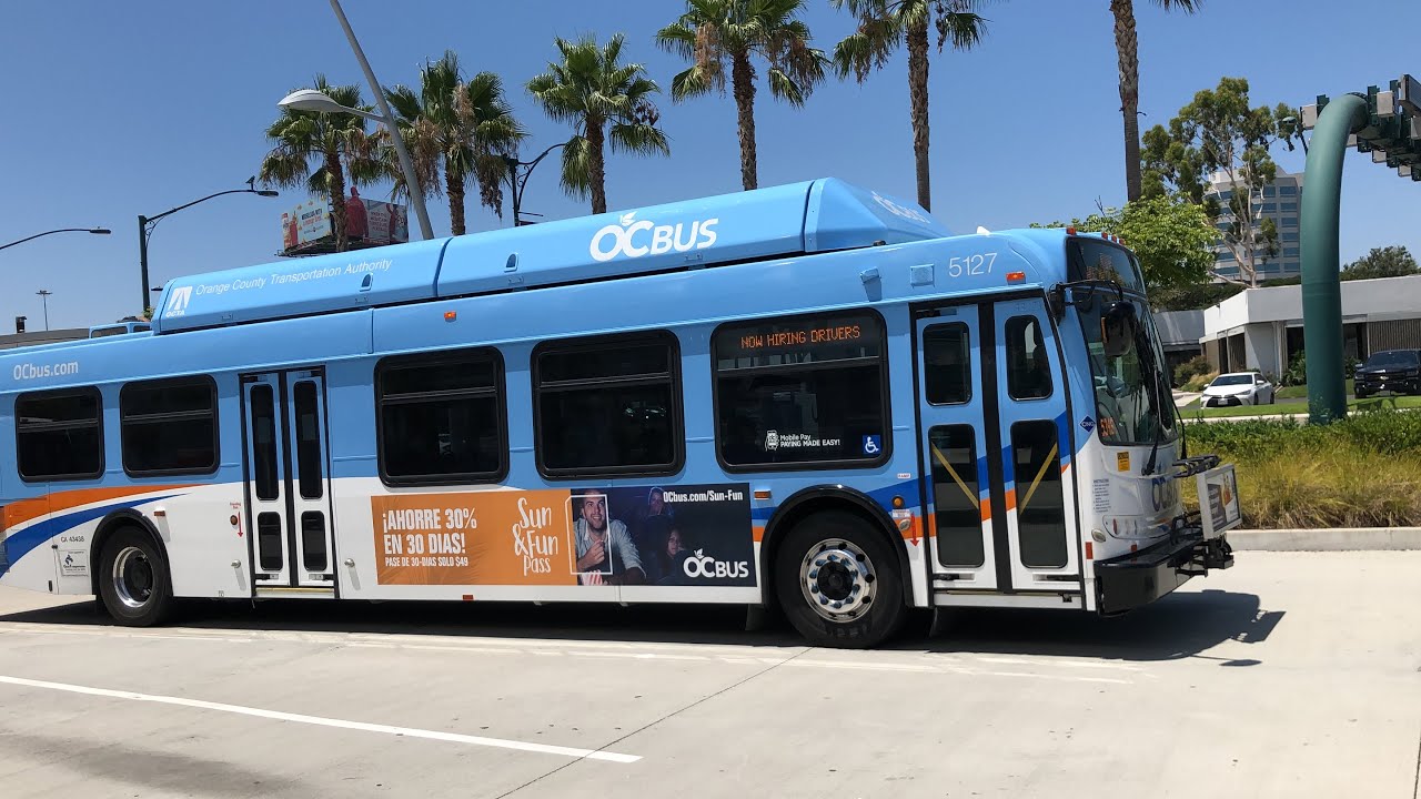 OCTA New Flyer Suburban C40LFR #5127 - YouTube