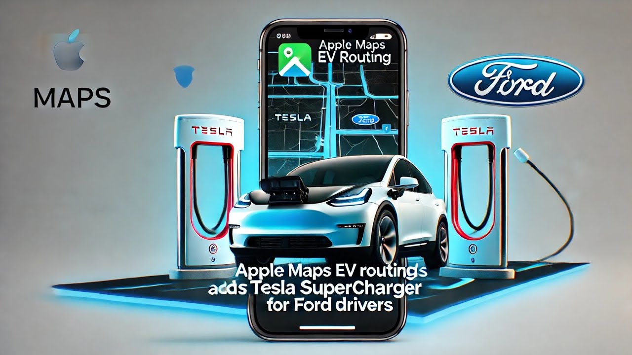 Apple Maps EV Routing adds Tesla Supercharger (NACS) support for Ford ...