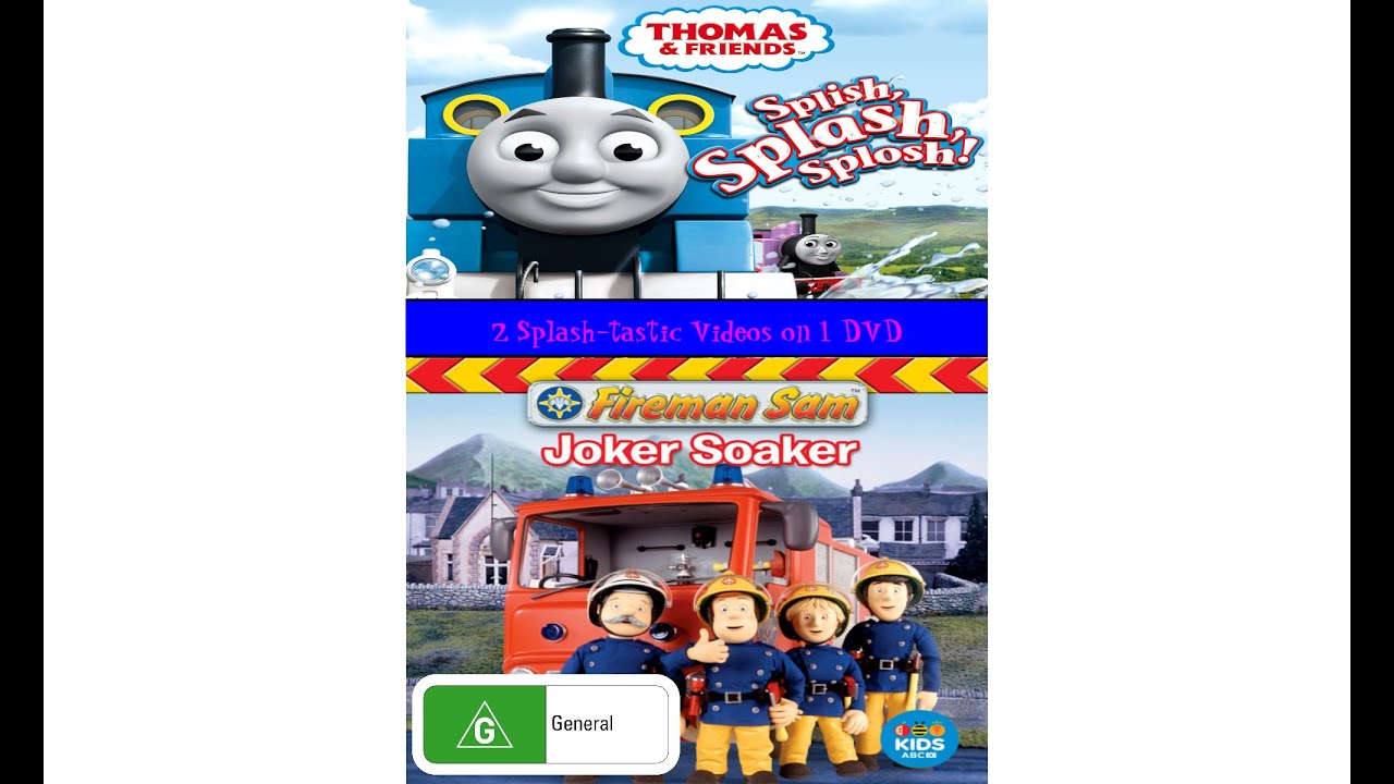 Opening to Thomas and Friends and Fireman Sam - Splish Splash Splosh ...