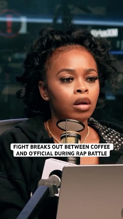 FIGHT BREAKS OUT BETWEEN COFFEE AND O’FFICIAL DURING RAP BATTLE - YouTube