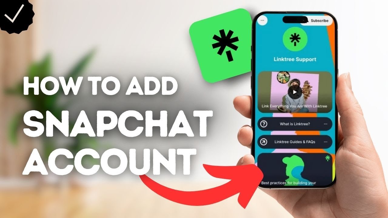 How To Add Snapchat Account On Linktree? - YouTube