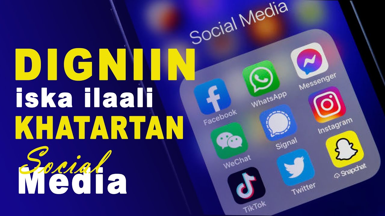 DIGNIIN | ISKA ILAALI HADA KA DIB | #socialmedia | Maan Graphics 2023 ...
