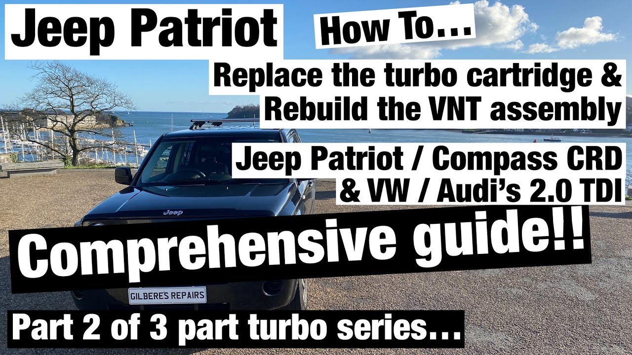 Jeep Patriot Turbo Rebuild / Repair VNT 2.0 tdi VW Audi 140pd P0234 ...